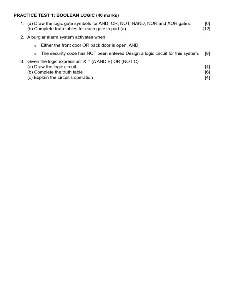 Practice Test 1 | PDF