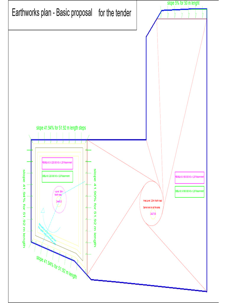 Plan de Phasage-terrassement | PDF Plan de Phasage-terrassement | PDF