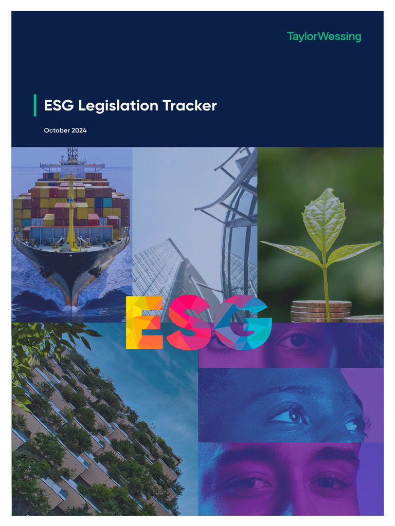 ESG Legislation Tracker 1733108736 | PDF | European Union | Governance