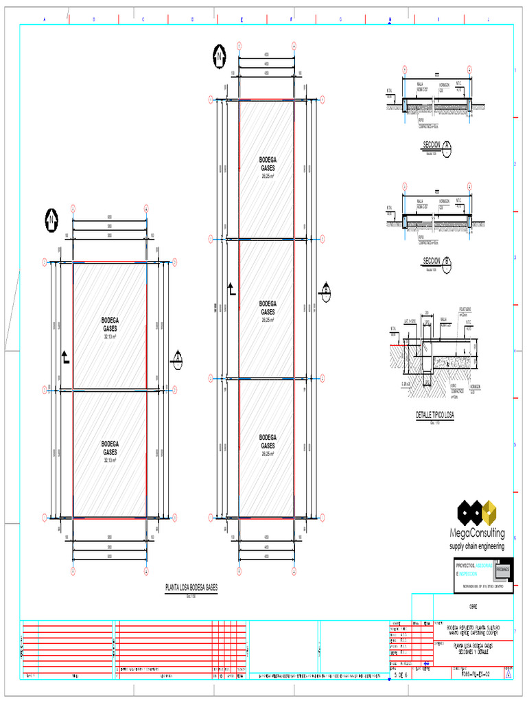 Proyecto de Pavimentación Interior, Patios y Radieres-Lamina 5 de 6 | PDF