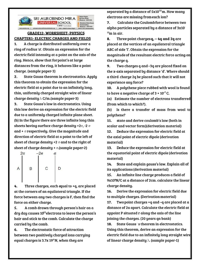 GR12-WORKSHEET | PDF