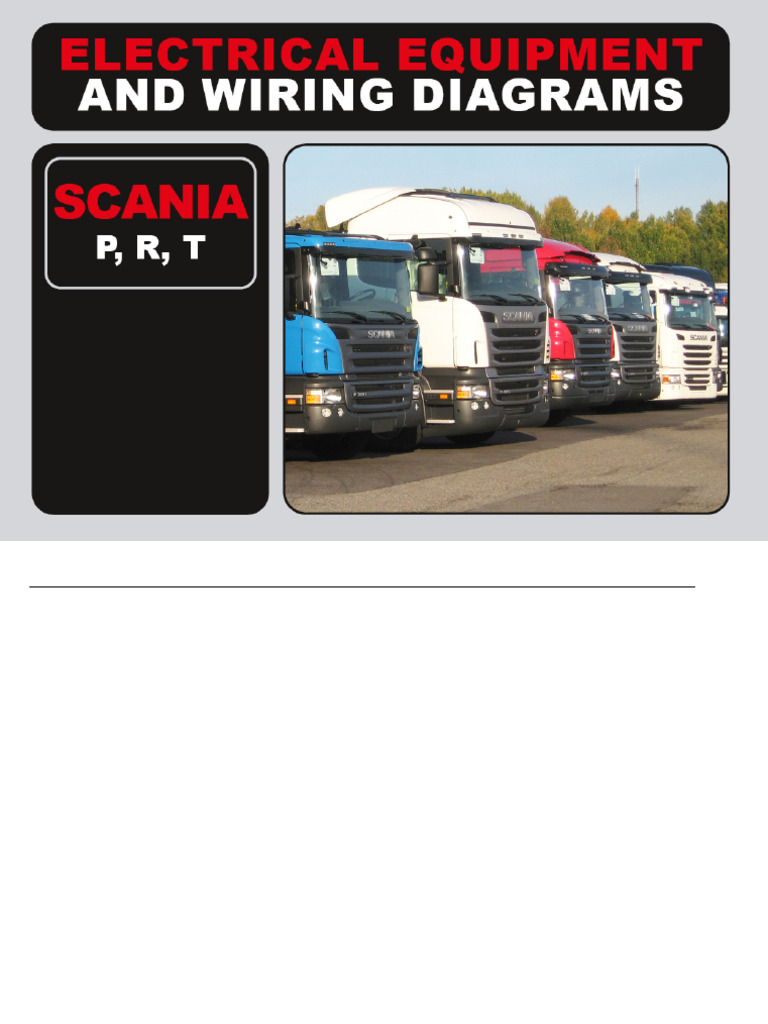 Scania p r t Telectrical System | PDF | Screw | Resistor