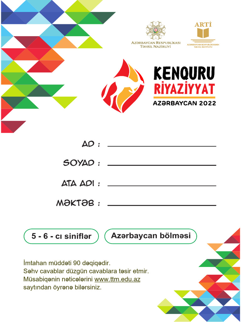 Kenquru 2022 Az 5 6 | PDF