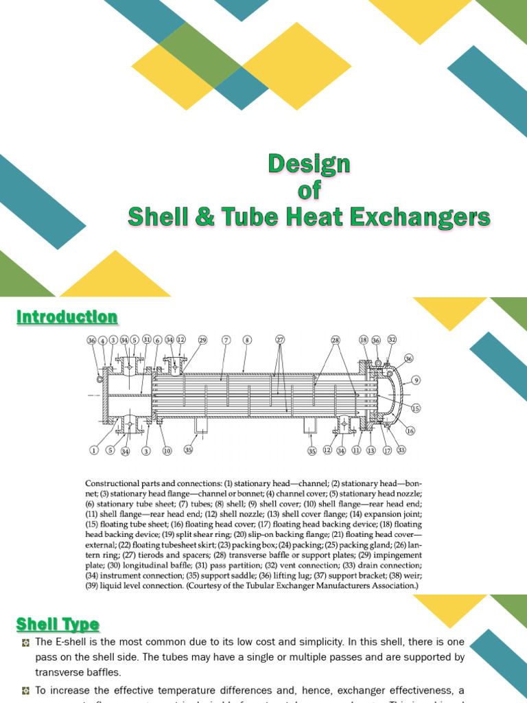 Heat Exchanger Design Lecture - SHE - F | PDF | Heat Exchanger | Heat ...