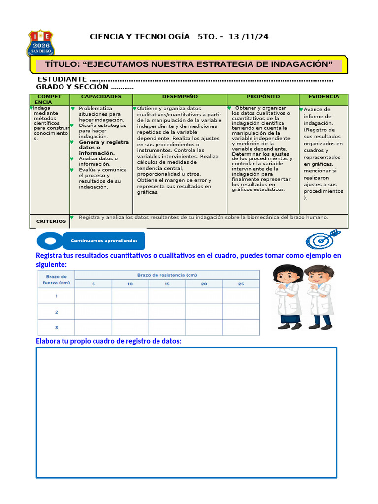 Estrategias de Indagación Científica | PDF | Investigación cuantitativa ...