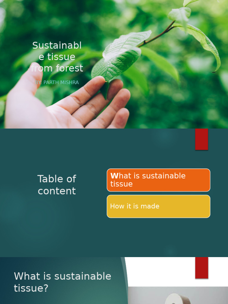 Parth Presentation 2 | PDF | Paper | Tissue (Biology)