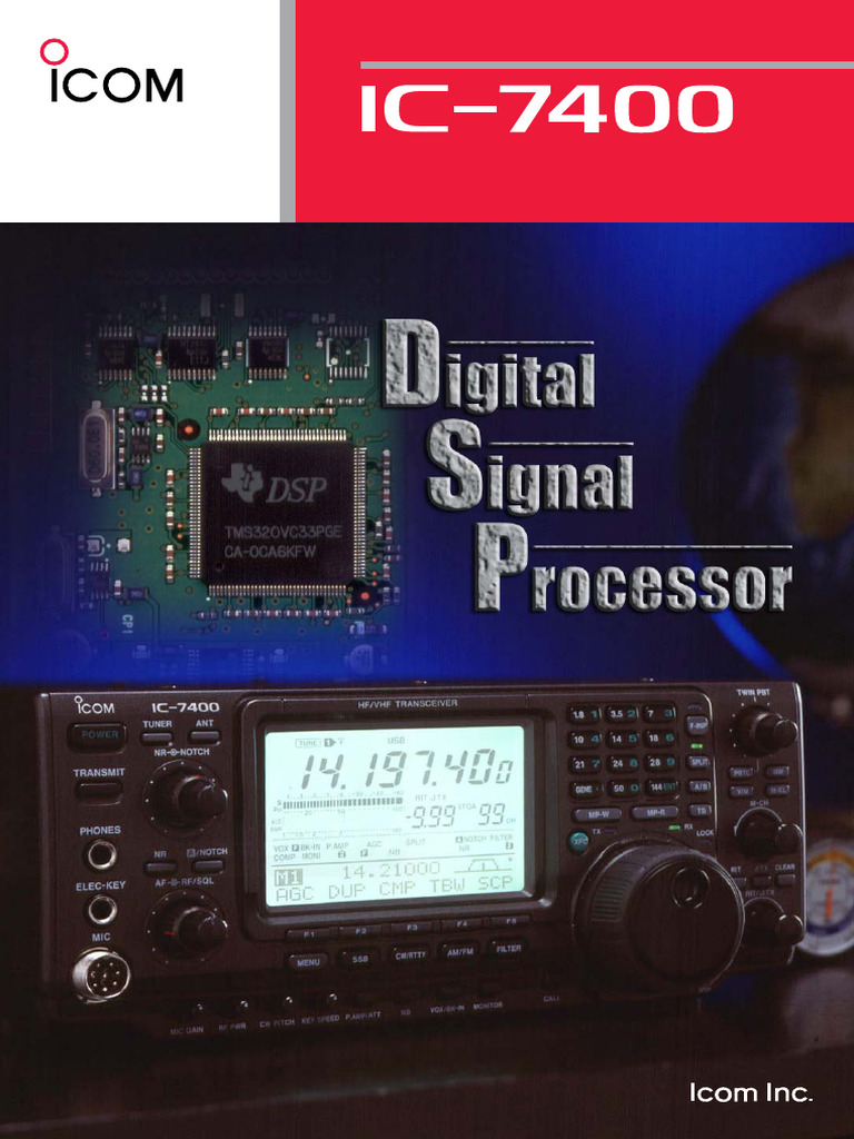 Ic 7400 | PDF | Frequency Modulation | Equalization (Audio)