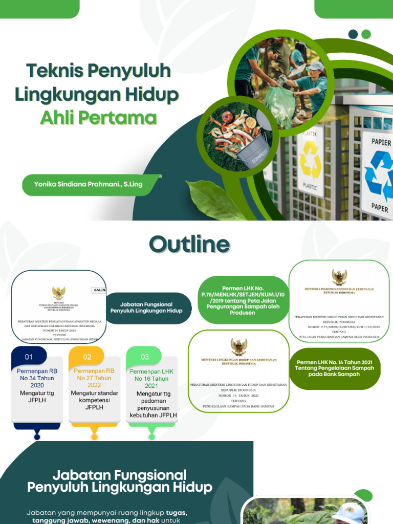 SKB Penyuluh Lingkungan Hidup | PDF
