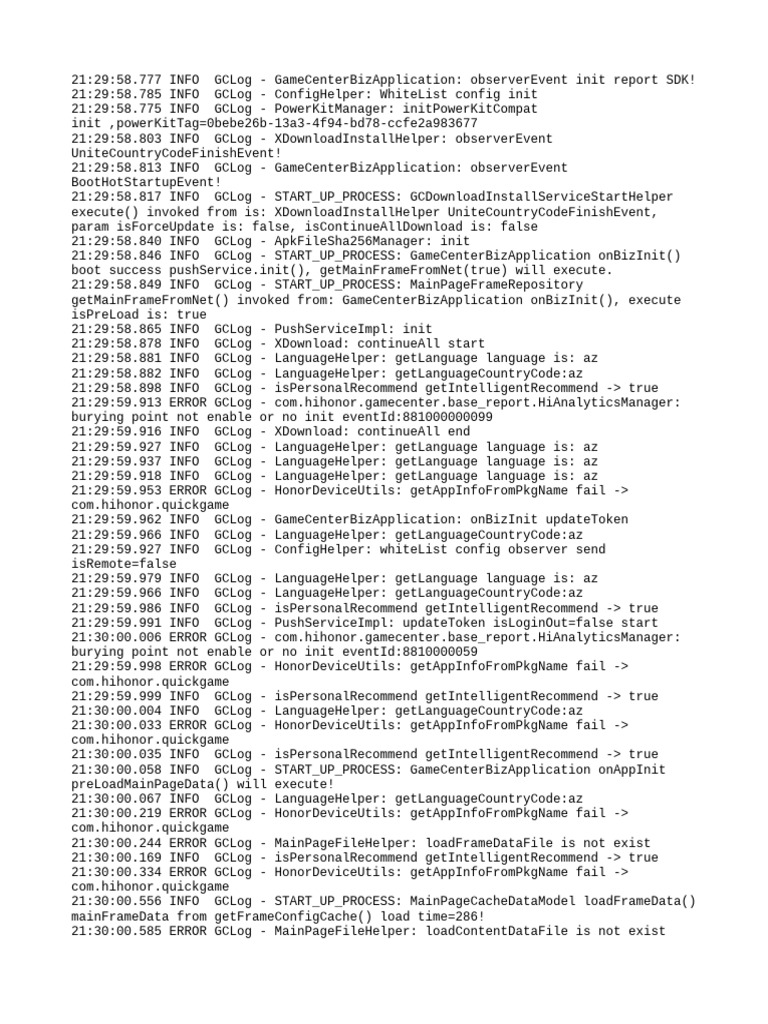 Lil' URL Generator Initialization Logs | PDF