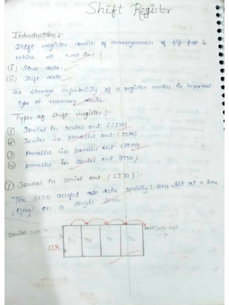 Shift Register | PDF