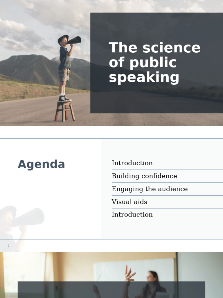 Mastering Public Speaking Techniques | PDF | Body Language | Psychological Concepts