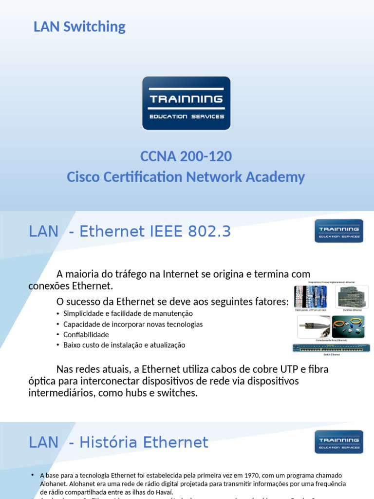 2.0 LAN Switching Technologies | PDF | Comutador de rede | Rede de ...