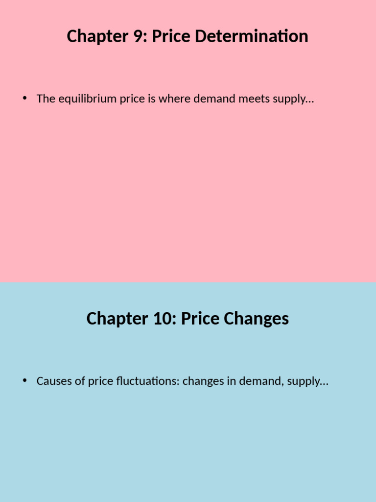 IGCSE Economics Chapters9 To 18 Presentation | PDF