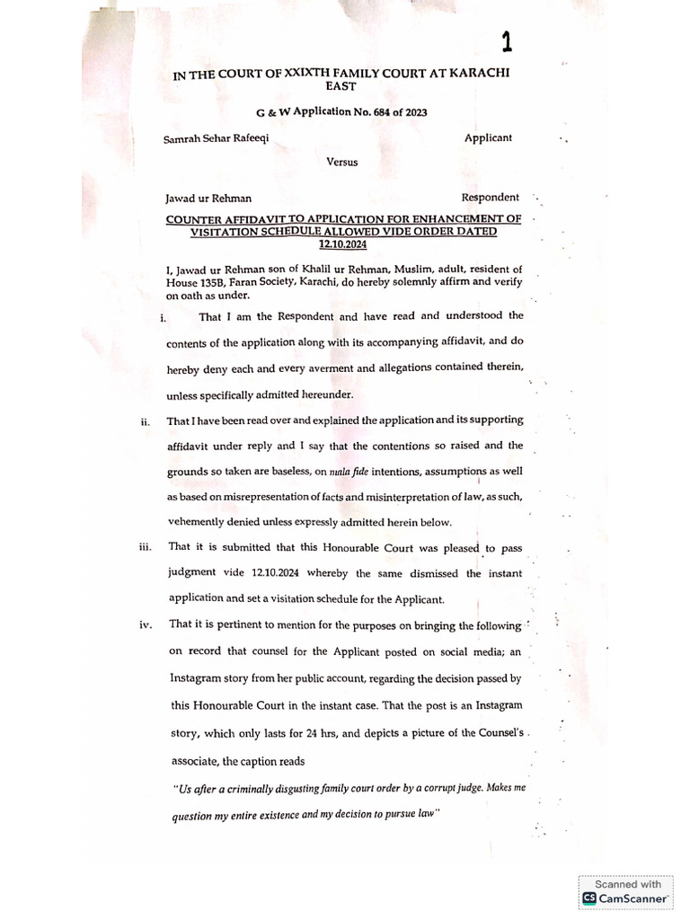 Counter To Application For Enhancement o | PDF