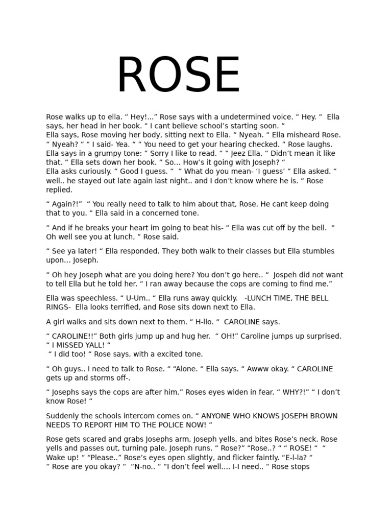 ROSE | PDF