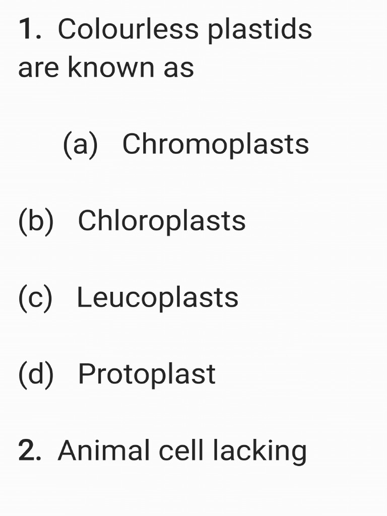 Cells Chapter Questions | PDF