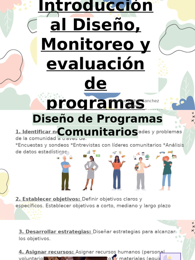 Introduccion Programas Comunitarios | PDF