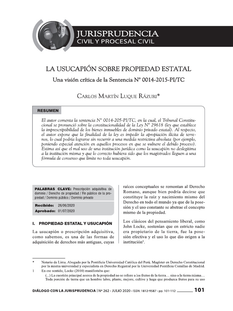 ARTICULO - DR. LUQUE | PDF