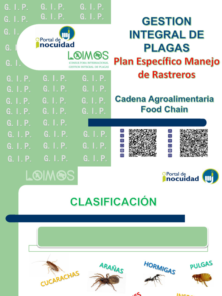 Plan Específico Manejo Rastreros | PDF | Insectos | Vulnerabilidad ...