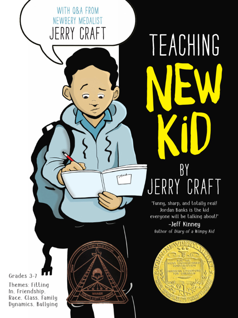 New Kid (Jerry Craft) - Reading Guide & Reflection Questions | PDF
