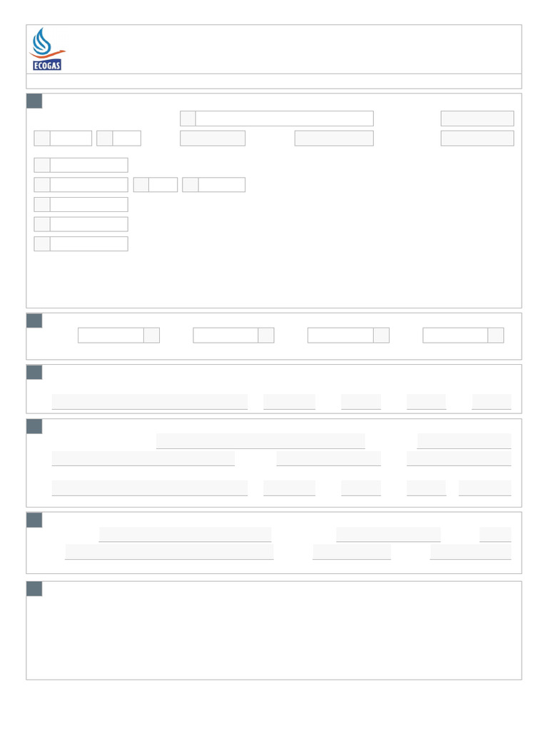 Ecogas: Pedido de Inspección | PDF | Documento de identidad