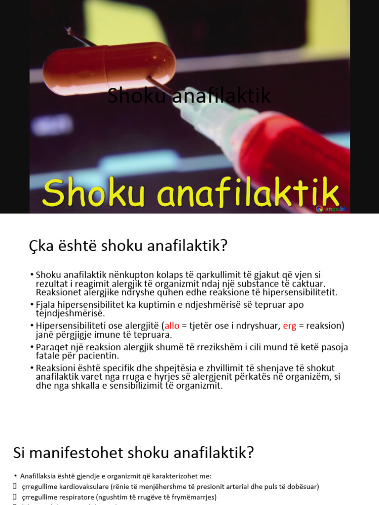 Shoku Anafilaktik | PDF