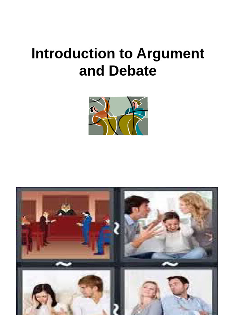Argument Structure in Debate Presentations | PDF
