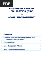Gamp5 Categories & Validation Deliverables | PDF