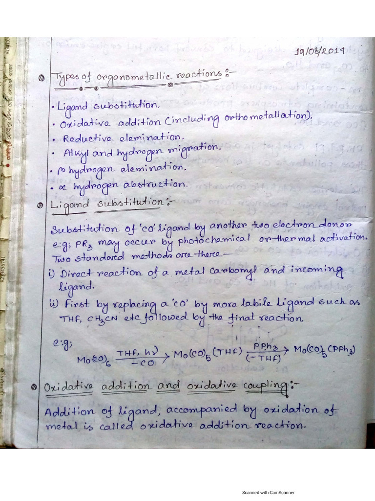1585986342oxidative Addition Reaction | PDF