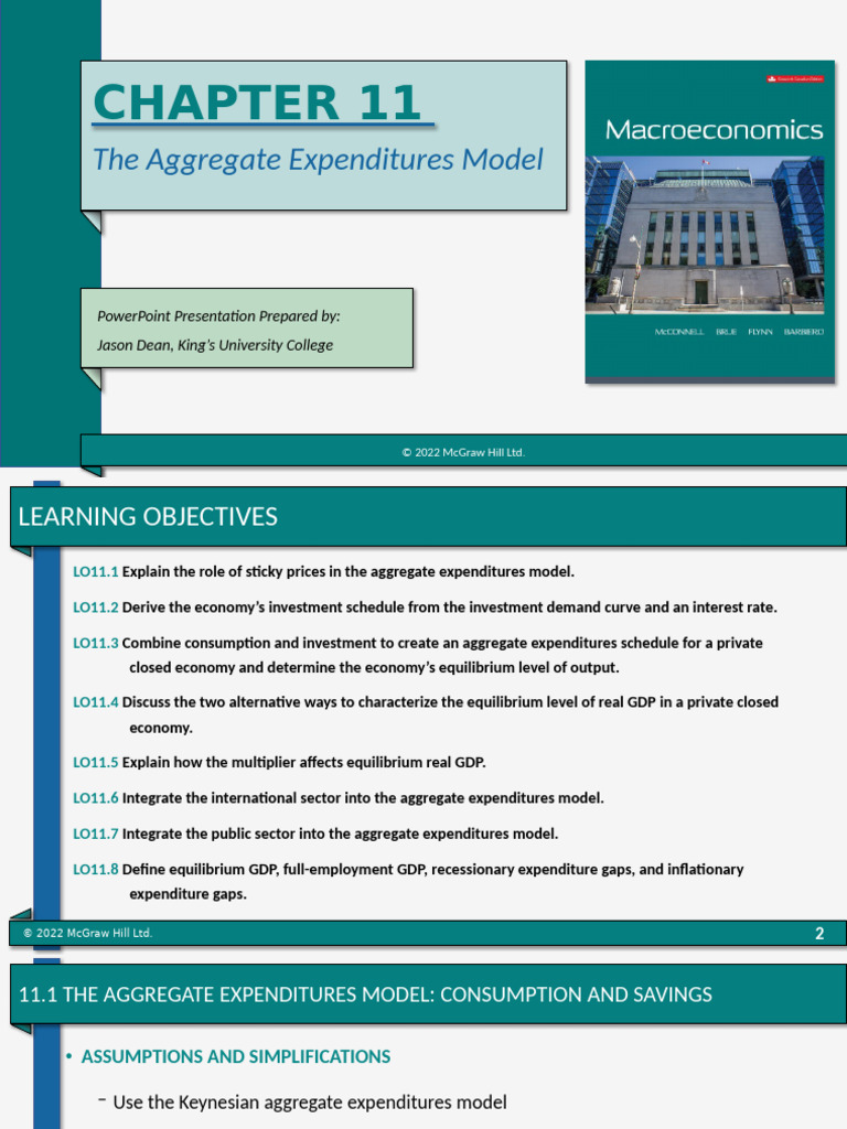 McConnell 16ce Macro Chapter11 | PDF | Gross Domestic Product | Output (Economics)