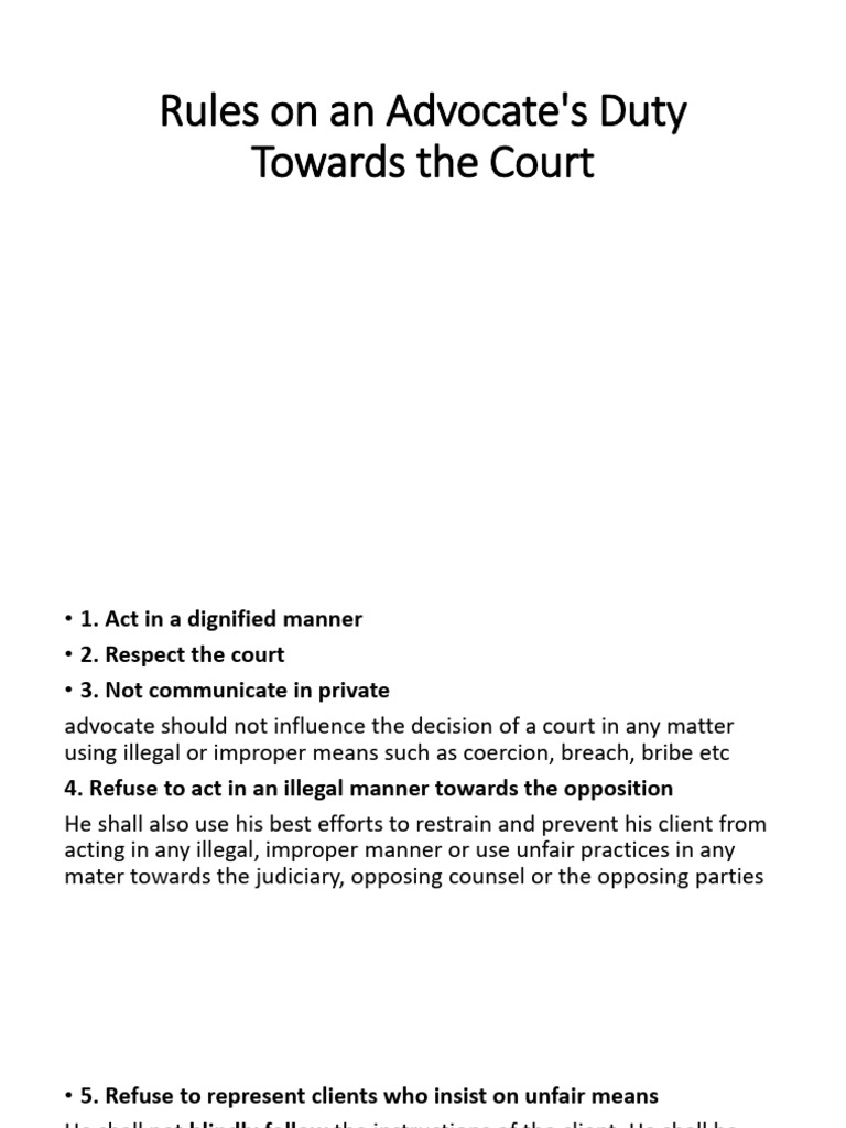 Advocate Duty Pdf Advocate Fee