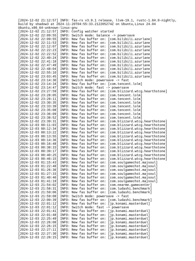 fas-rs v3.9.1 Release Notes | PDF