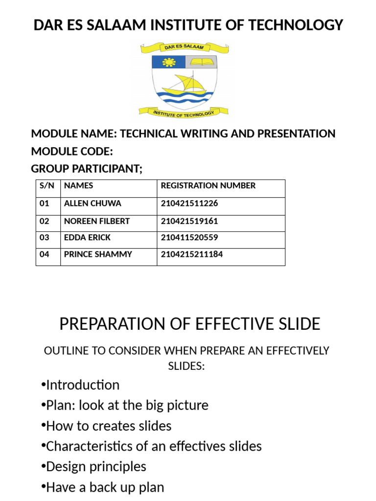 How To Prepare Effective Slides | PDF | Microsoft Power Point | Multimedia