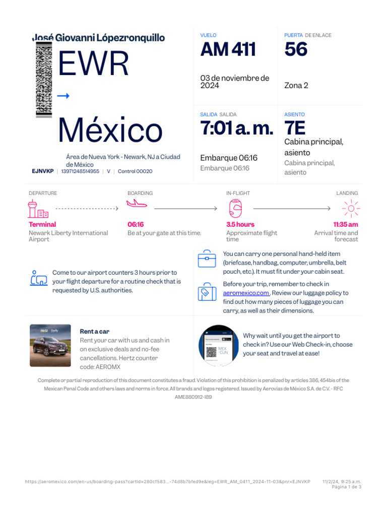 Aeroméxico | PDF