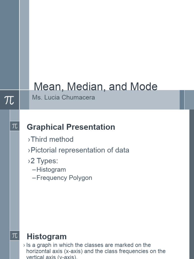 Mean-Median-and-Mode (1) - 030504 | PDF | Histogram | Mean