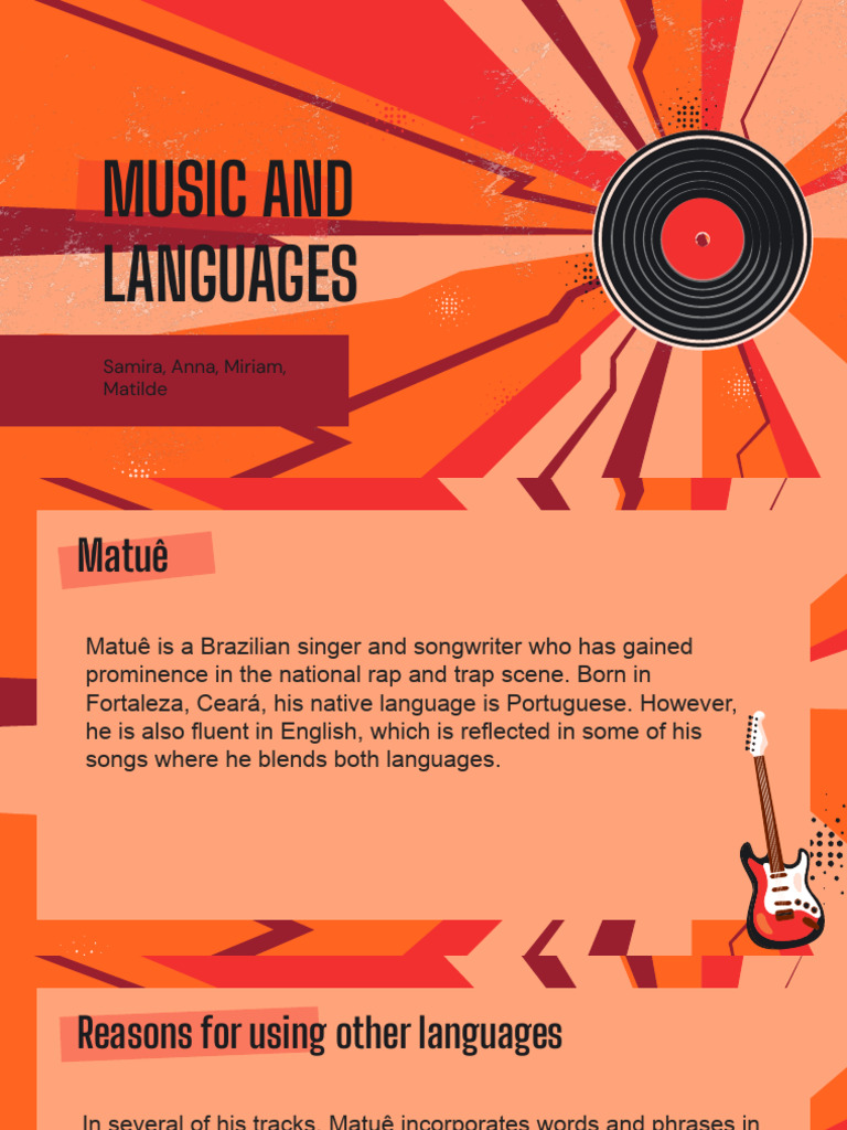 Music and Languages | PDF