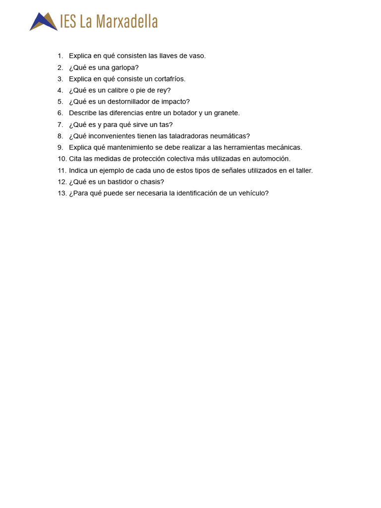 Actividades Final de Tema 1 | PDF