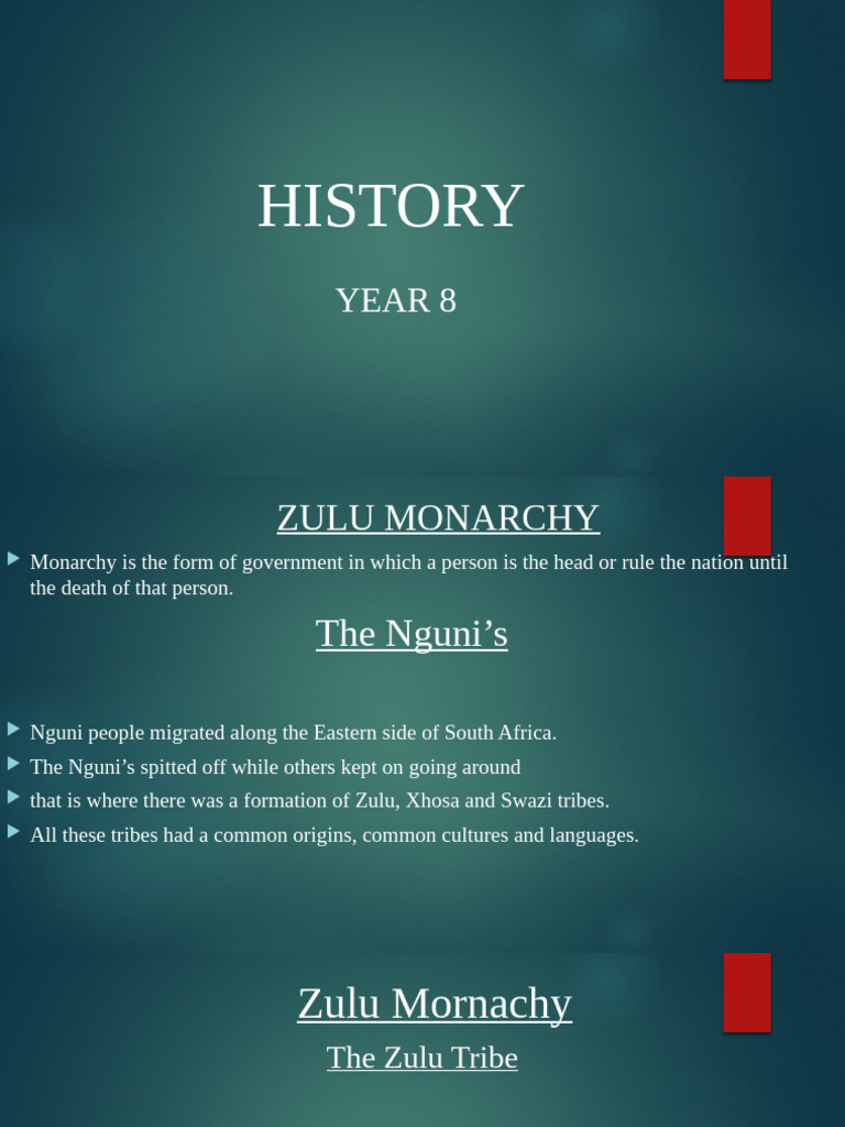 ZULU MONARCHY | PDF | Zulu Kingdom | Southern Africa