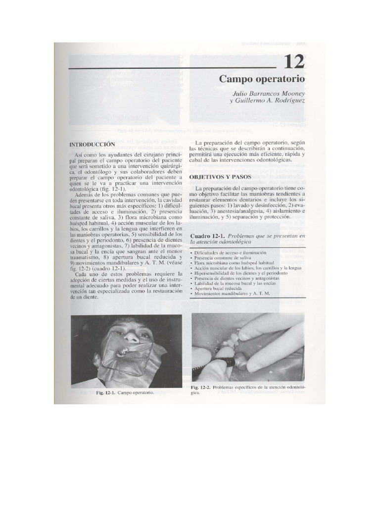 Cap 12, Campo Operatorio, Barrancos Mooeny | PDF