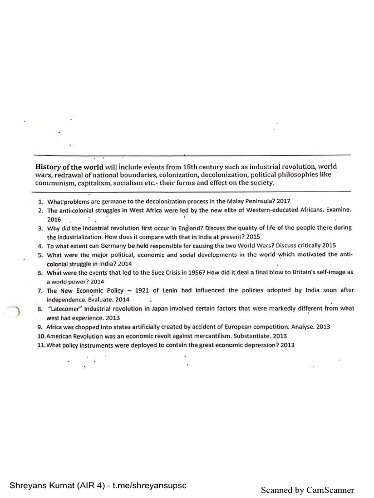 World-History Notes | PDF