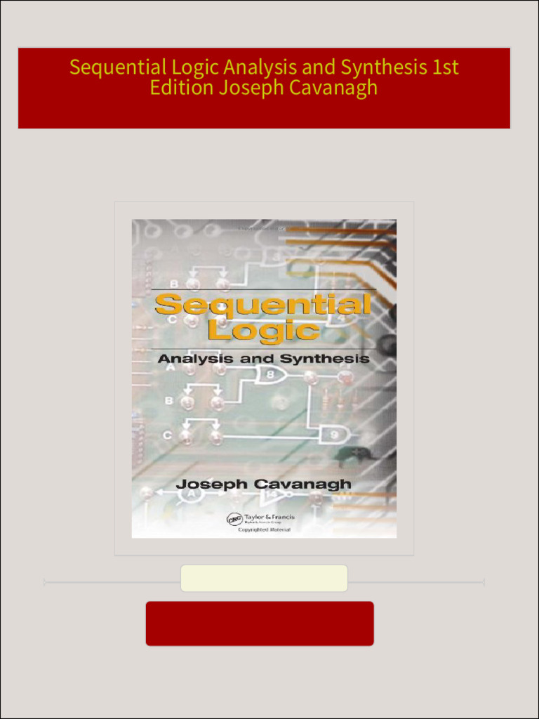Instant download Sequential Logic Analysis and Synthesis 1st Edition ... Instant download Sequential Logic Analysis and Synthesis 1st Edition ...