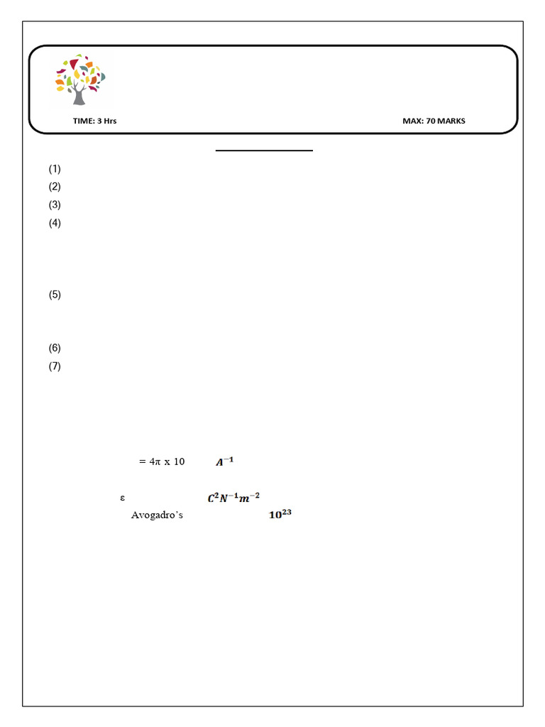 Physics Qp (2) | PDF | Atomic Nucleus | Electron