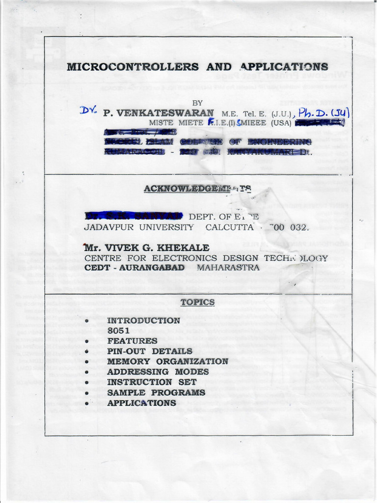 No2 1 MCS51 Addr Mode Inst Set Prog Merged | PDF