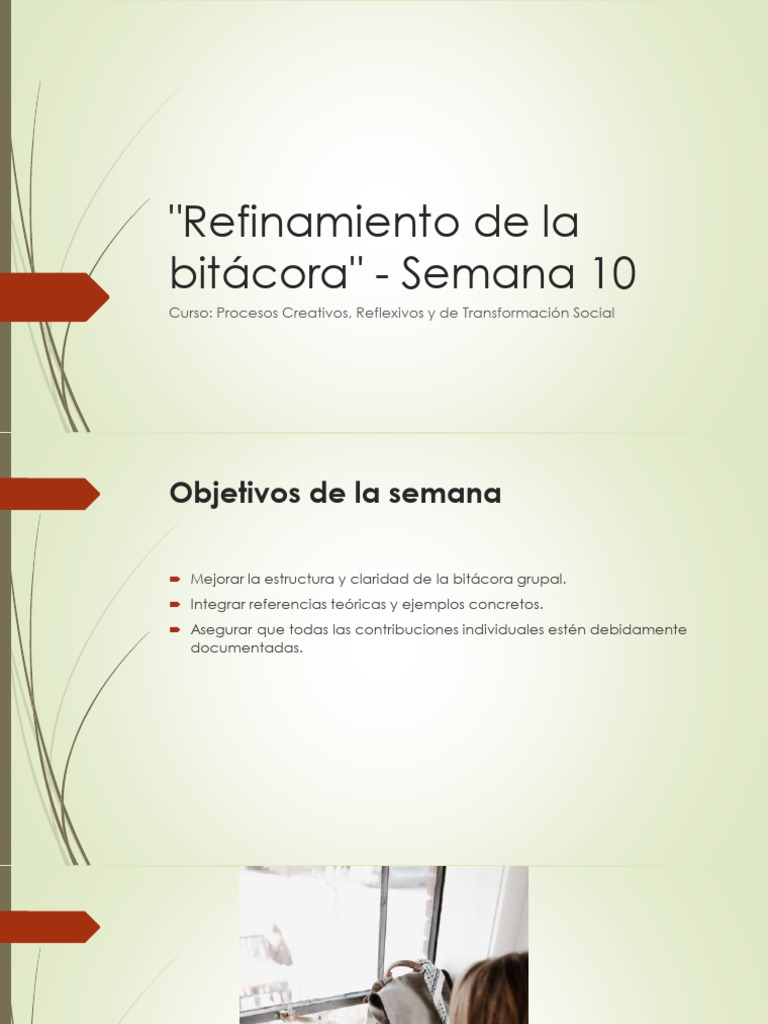 Mejora de la Bitácora Semanal | PDF | Blog