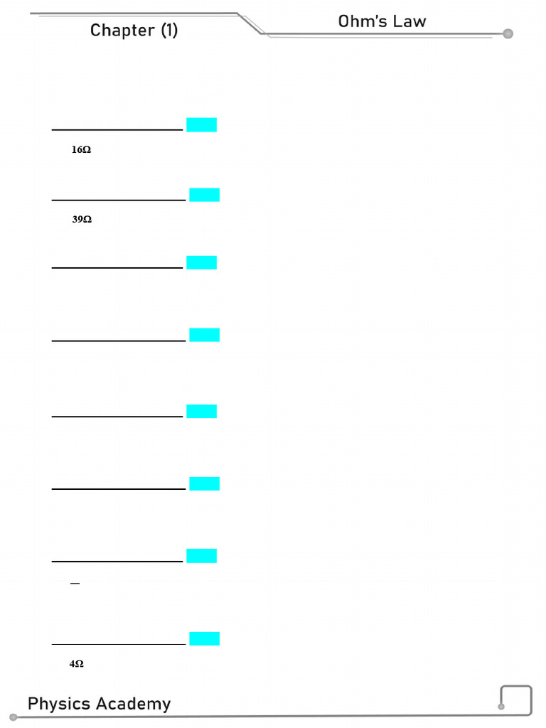 Chapter (1) ,, Final Answers | PDF