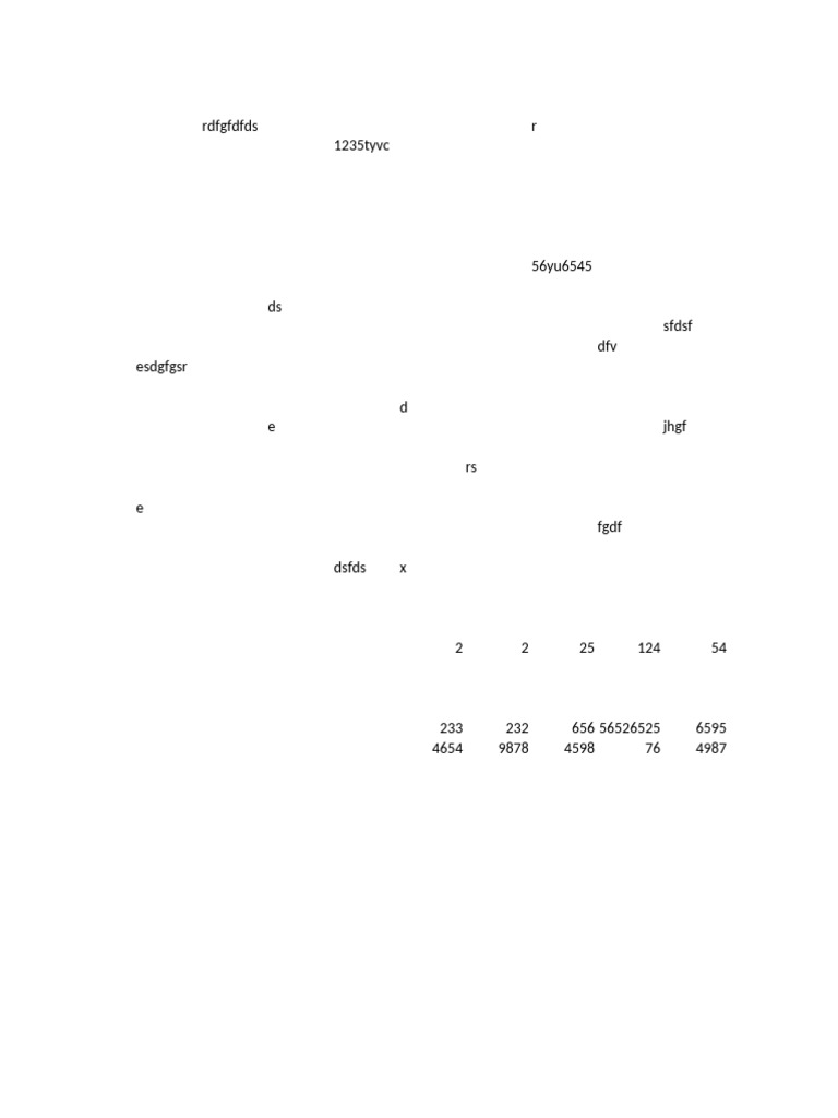 Rdfgfdfds R 1235tyvc | PDF