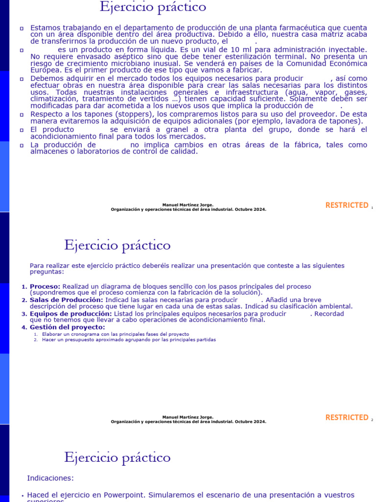 USAL Ejercicio Práctico MMJ 00 | PDF