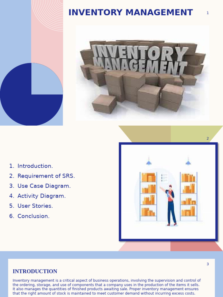 Inventory management | PDF | Inventory | Business Process