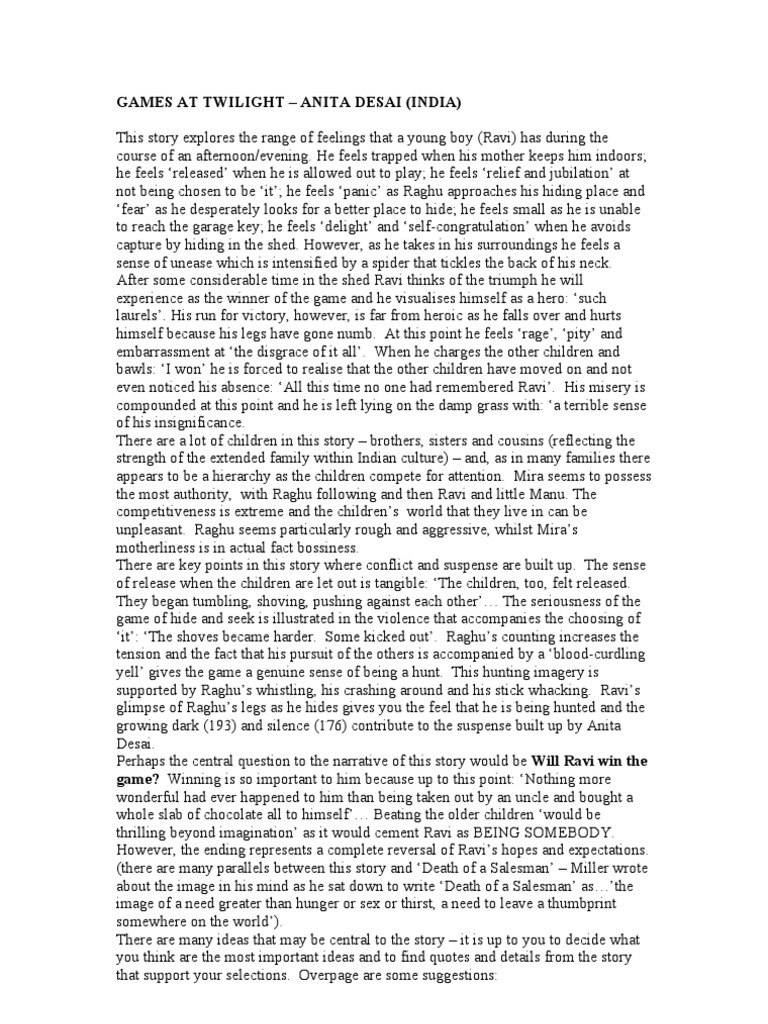 Games at Twilight - Opening Worlds No. 11 | PDF | Leisure | Nature