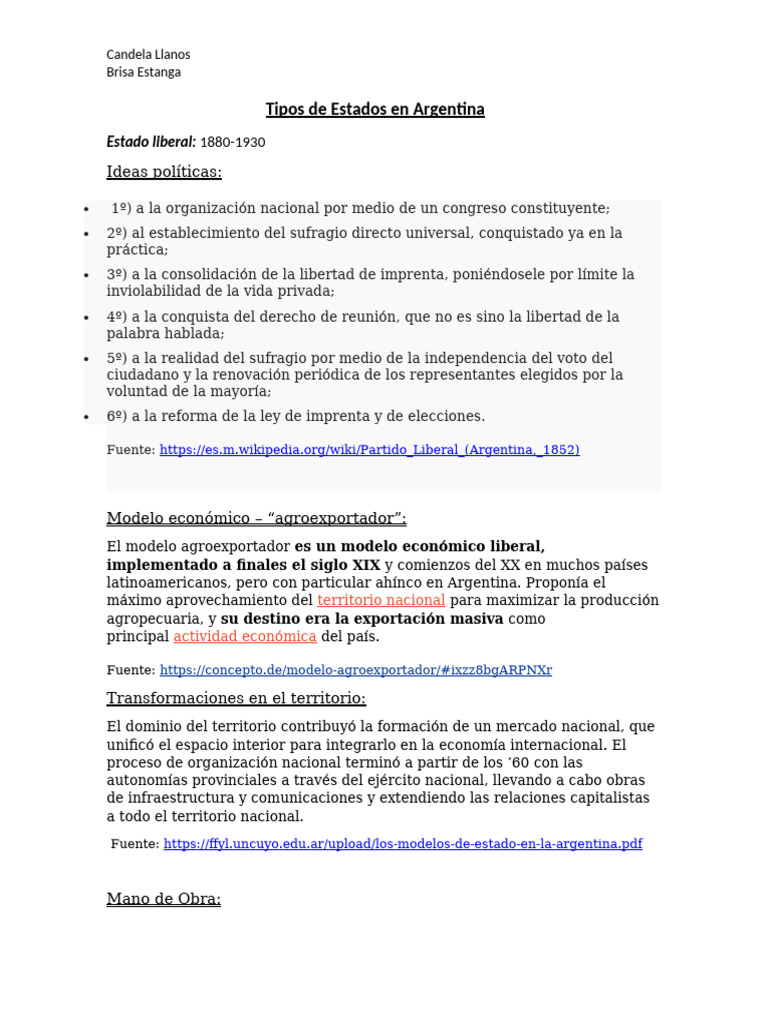 Tipos de Estados 1 2 | PDF | Economias